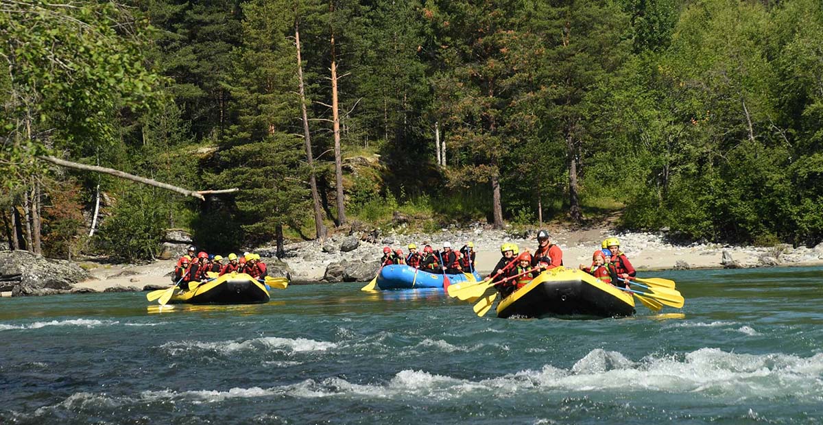 Sjoa Familierafting | Best utgangspunkt for familierafting